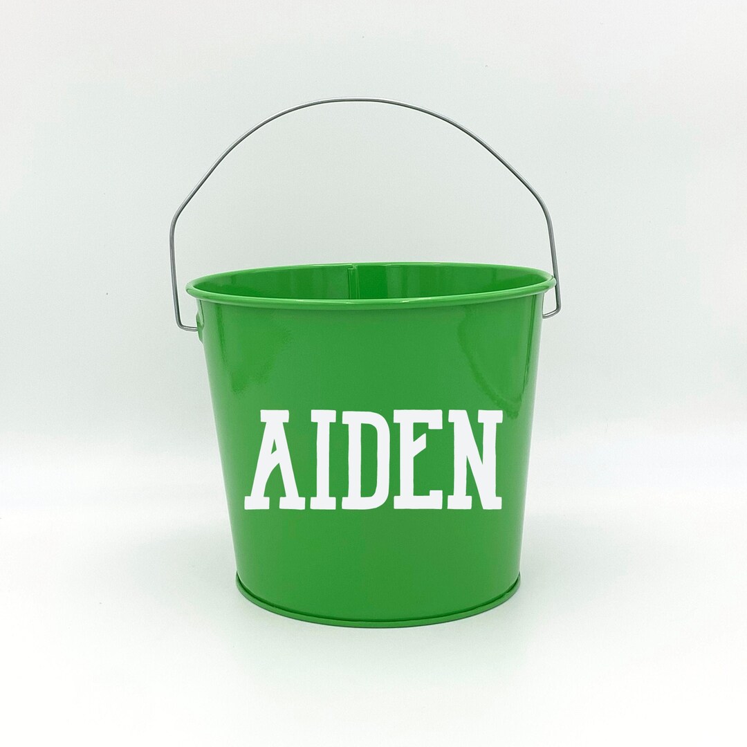 Personalized Name Pail ~ Bucket - Etsy