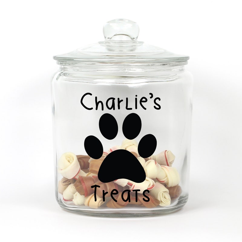 Dog Treat Jar - Etsy