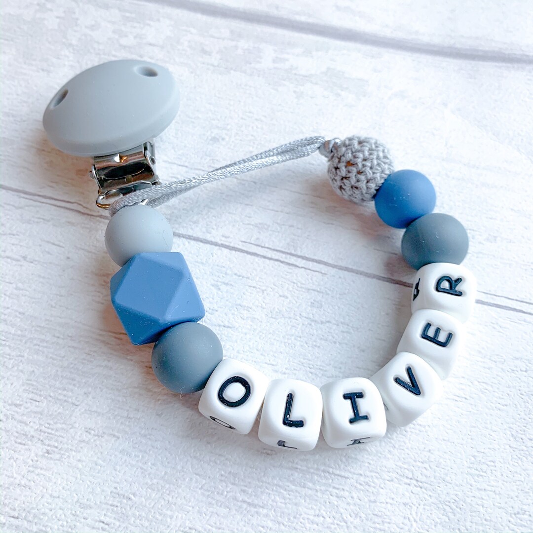 Silicone Dummy Clip Toy clip Custom Soother Holder Dummy - Etsy.de