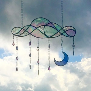 3 Patterns Stained Glass Cloud Mobile Patterns Cloud Pattern Bundle #1 ...