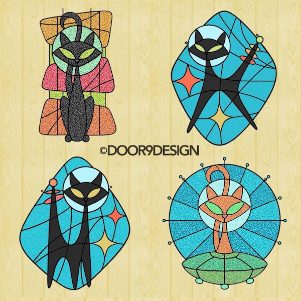 Mcm Atomic Patterns - Etsy