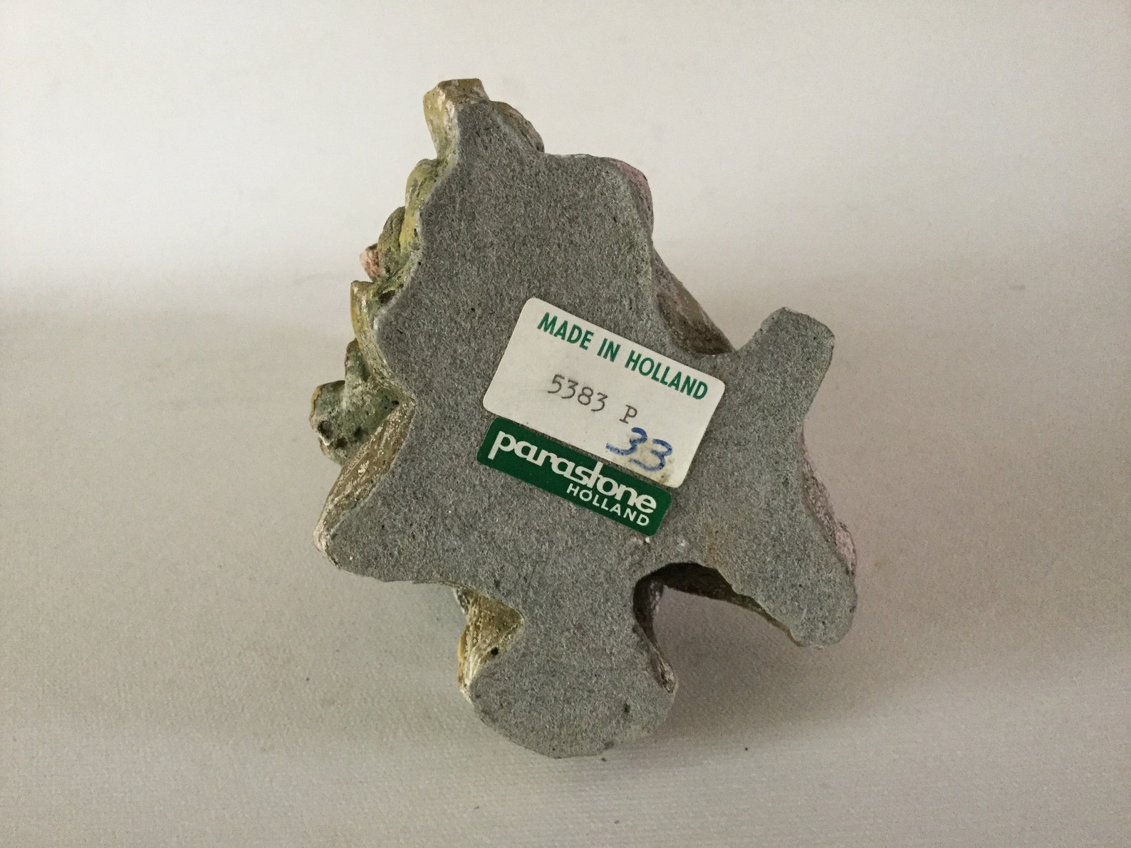 PARASTONE Holland Horned OWL on Branch Statue Figurine 5383 8 1/2 ...