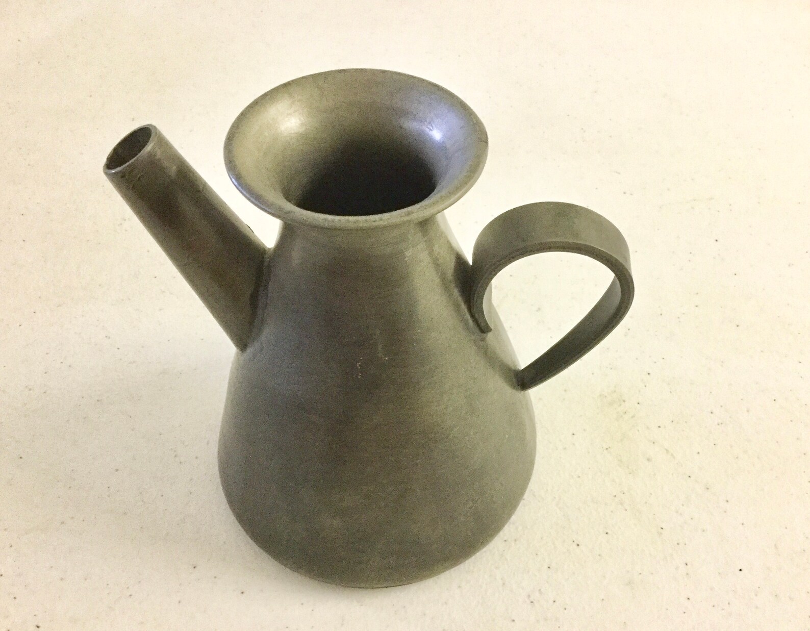 Jean Goardere MCM French Pewter PITCHER VASE Etain Fait Main 86% France ...