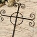 Large Chippy Rusty Metal Cross Full Charm and Character Home - Etsy