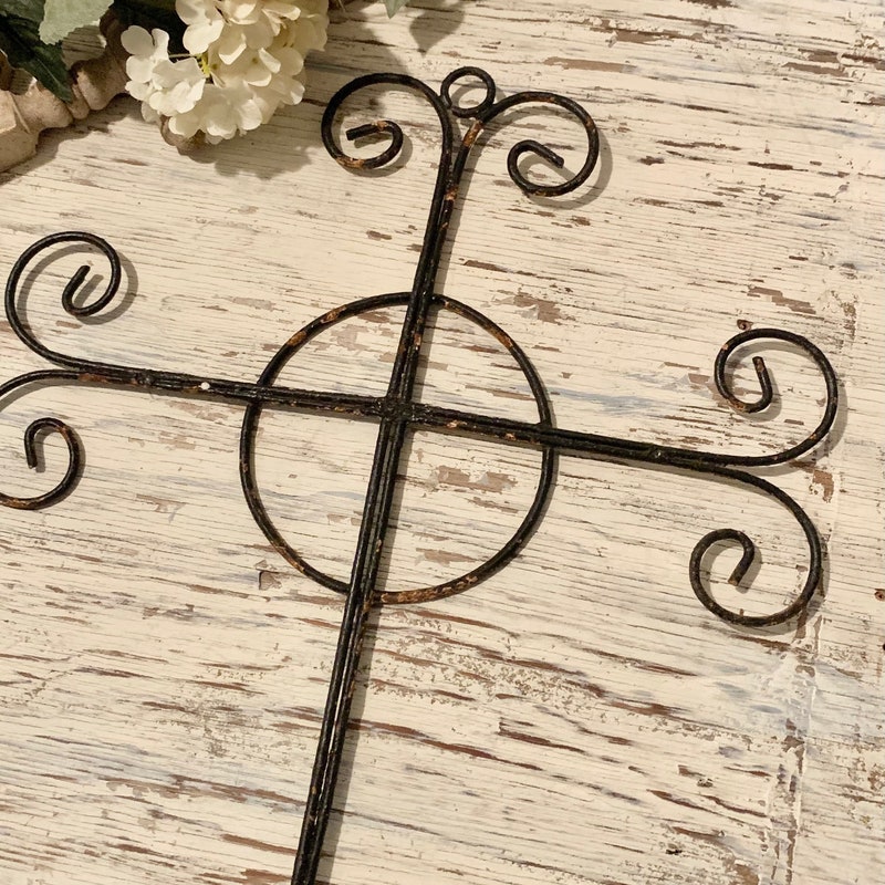 Rusty Cross - Etsy
