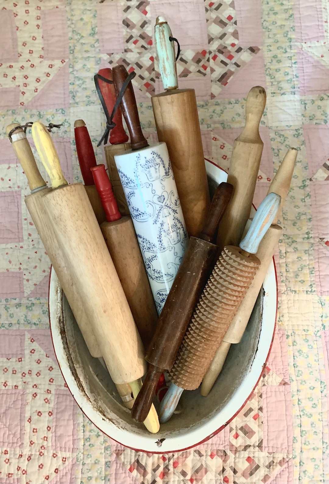 Vintage Rolling Pin Assortment Selling Individually Listing is for 1 ...