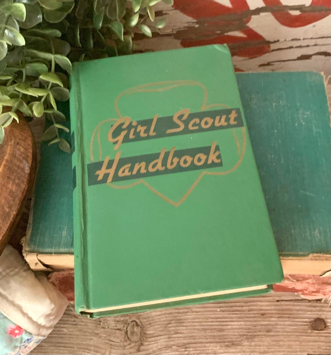 Vintage Girl Scout of America Handbook 1952 Printed in the USA ...