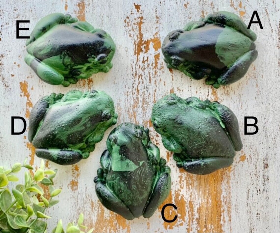 Concrete Frog Solid Cement Bullfrog Spring Plant Sitter Garden - Etsy