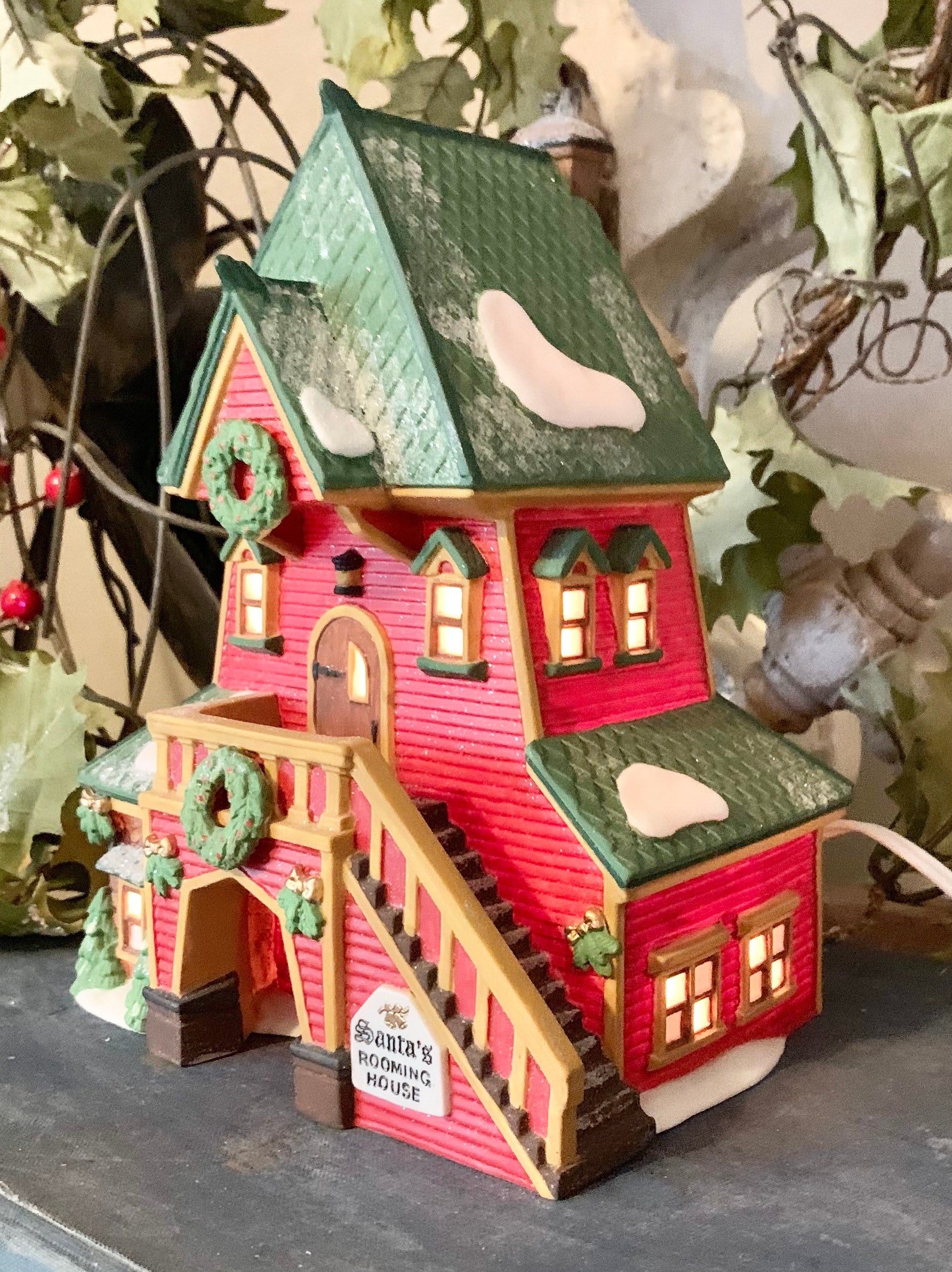 Vintage Christmas Vintage Dept. 56 North Pole Edition santas - Etsy