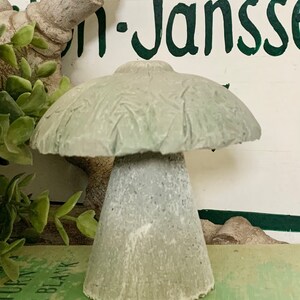 Concrete Mushroom Toadstool Cement Statue Indoor/outdoor Spring ...