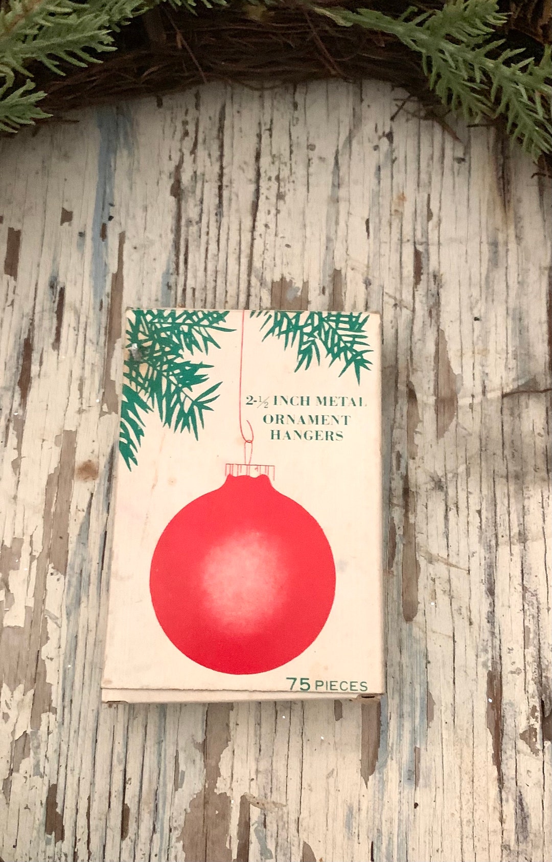Vintage Christmas Commodore Tree Ornament Hangers Original Box Vintage ...