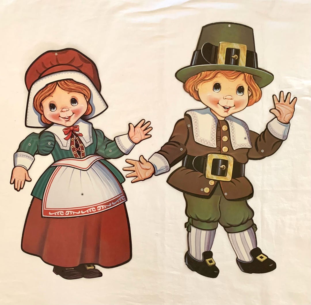 Vintage Thanksgiving Decorations Vintage Beistle 1986 Set of 2 Vintage ...