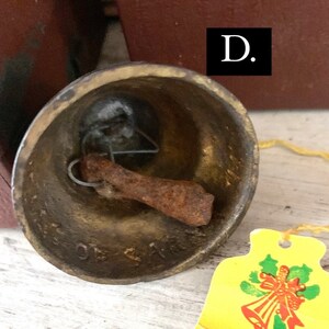 Bells of Sarna India Brass Bell Original Tags Christmas Bells ...