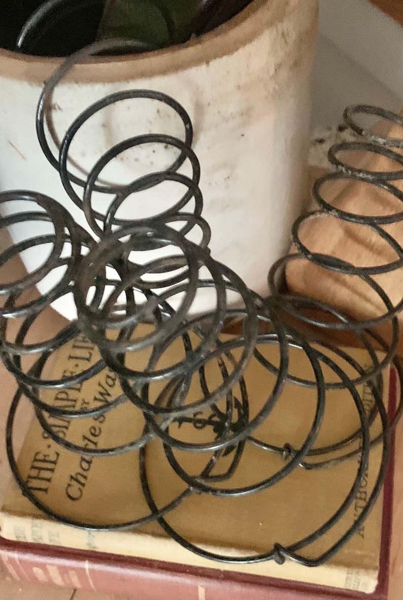 Vintage Antique Coil Chair Bed Spring DIY Project Home Decor - Etsy
