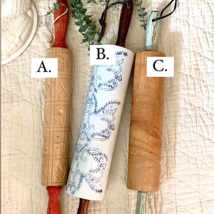 Vintage Rolling Pin Assortment Selling Individually Listing is for 1 ...
