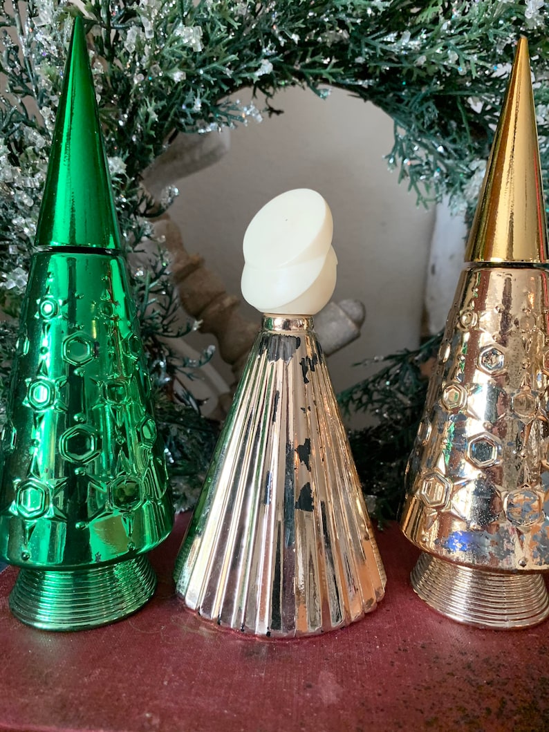 Vintage Christmas Mid Century Avon Christmas Tree/angel Bubble - Etsy