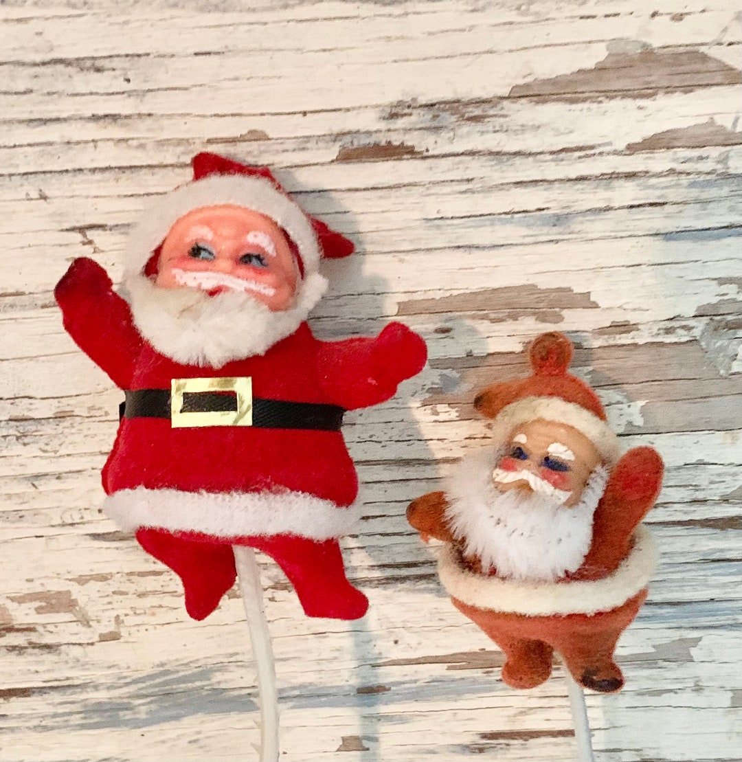 Vintage Christmas Vintage Santa Pick U-pick Listing American Farmhouse ...