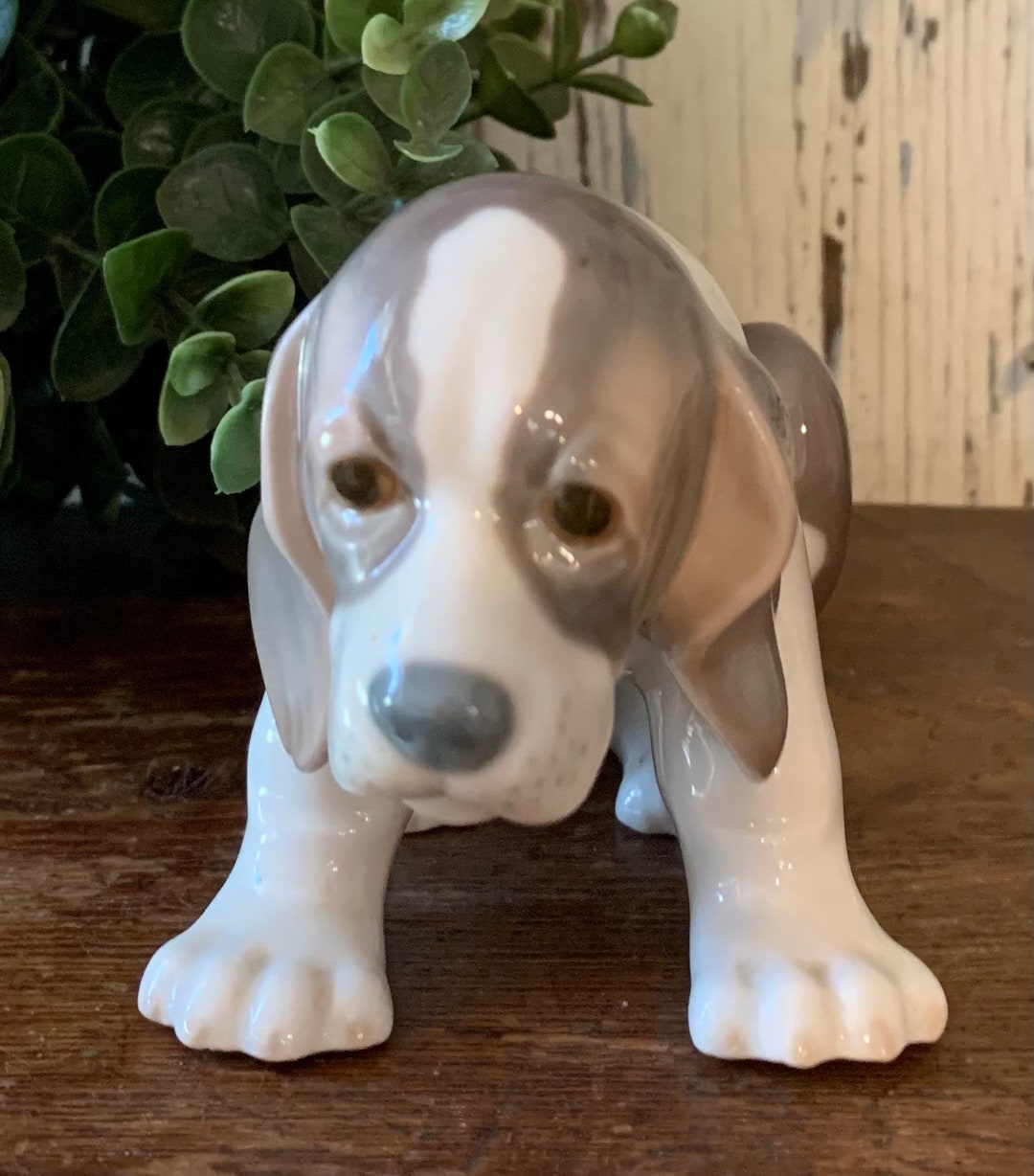 Vintage Llardo Porcelain Beagle Puppy Dog Gift Idea American Farmhouse ...