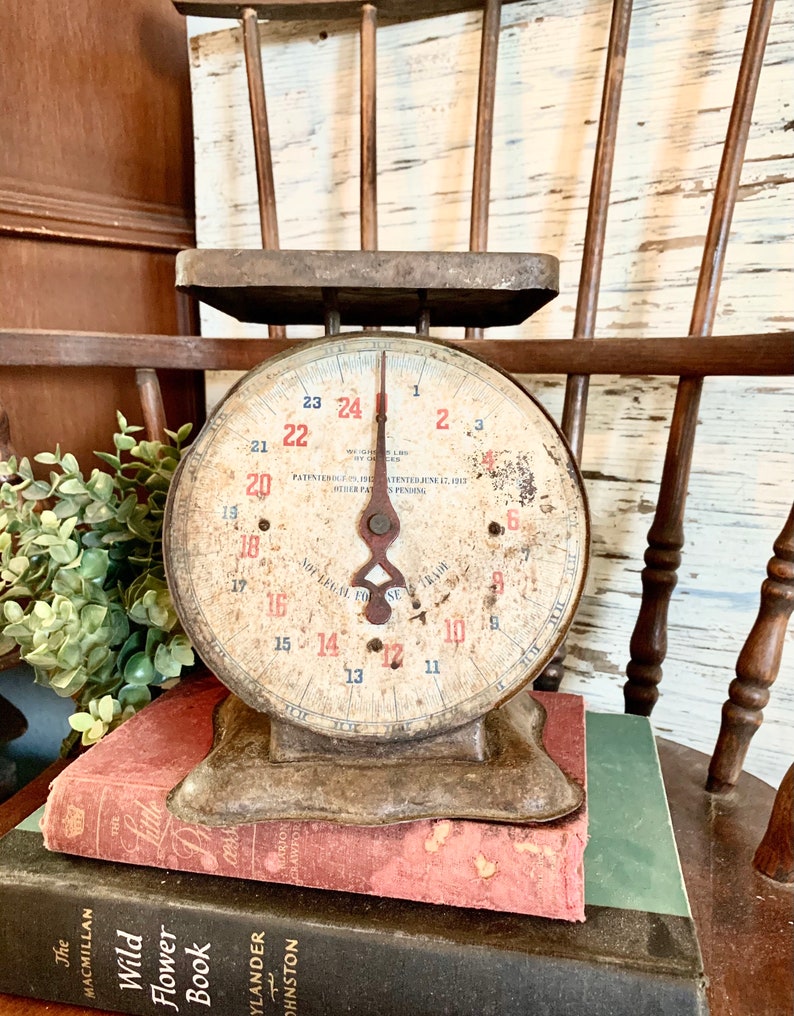 Vintage Antique Kitchen Scale Family Scale American Farmhouse - Etsy