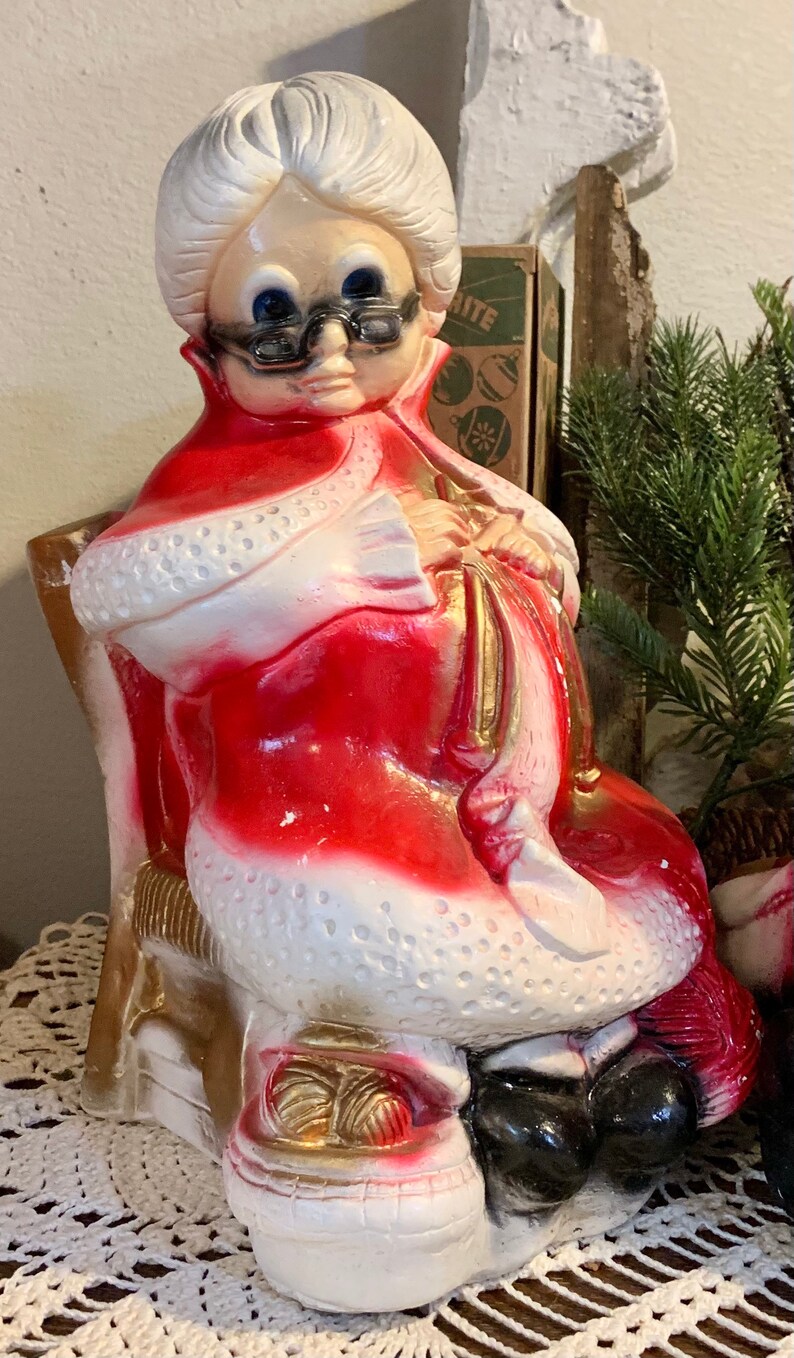 Vintage Christmas Vintage Santa & Mrs. Clause Vintage - Etsy