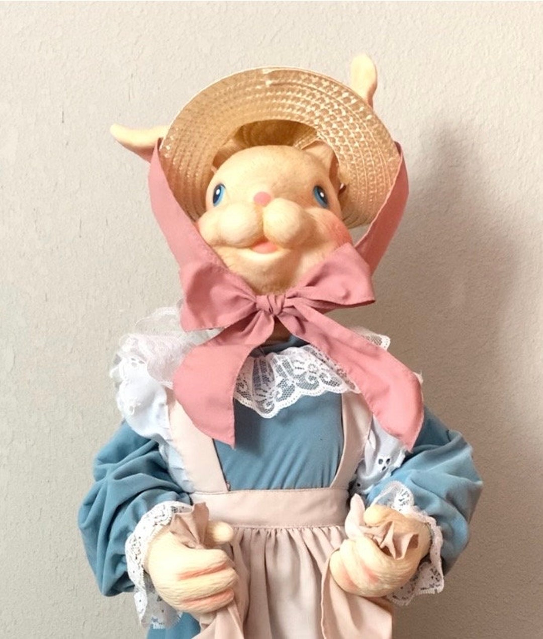 Vintage Easter Animated Movement Bunny Rabbit ‘90’s Easter Telco ...