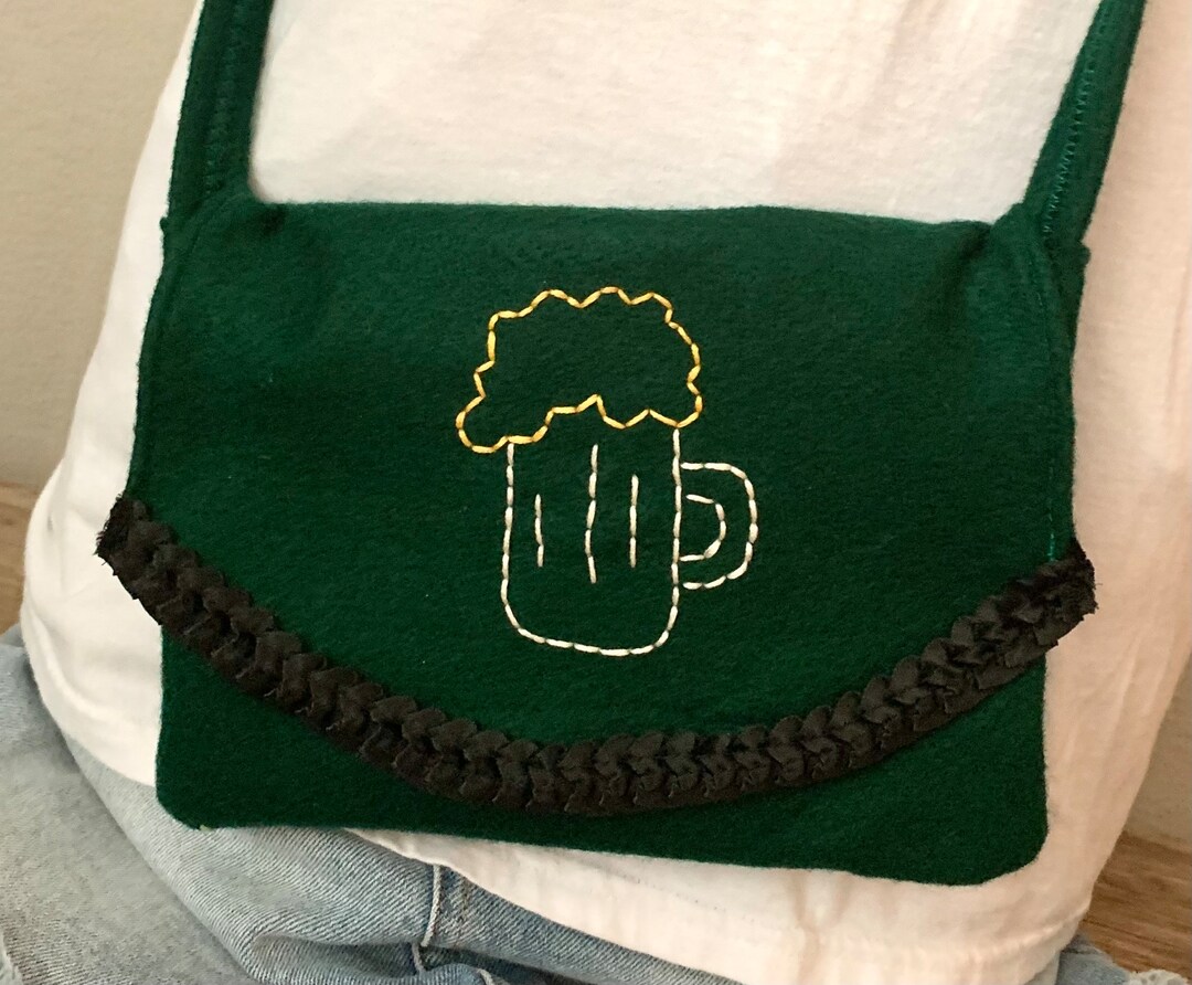 Handmade Dirndl Bag Small Crossbody Bag Over the Shoulder Oktoberfest ...