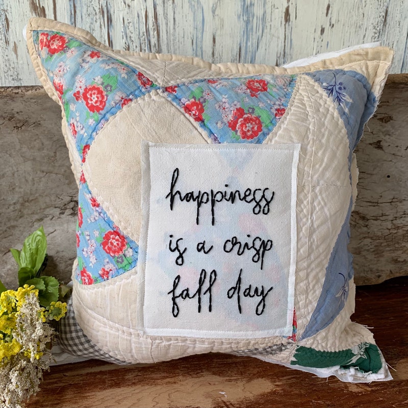 Fall Pillow - Etsy