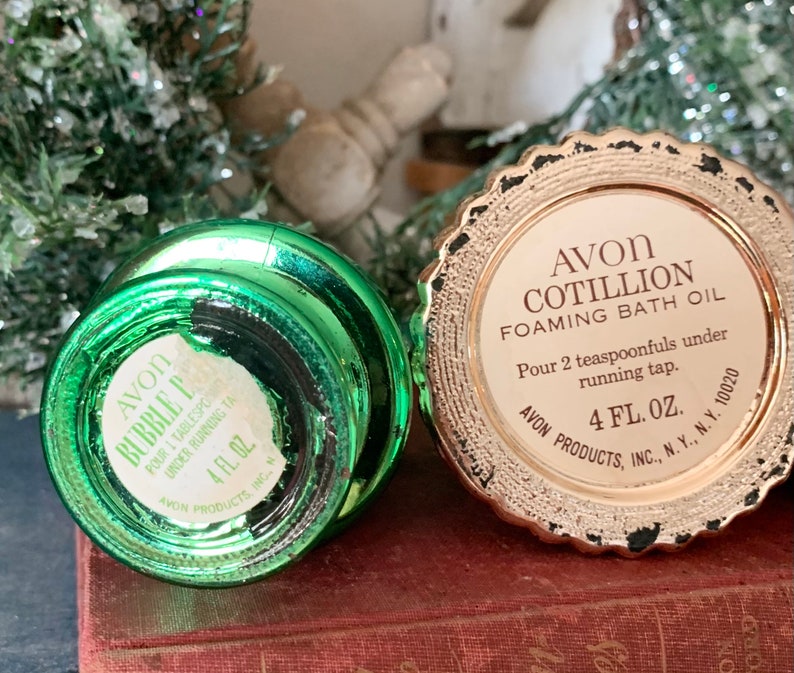 Vintage Christmas Mid Century Avon Christmas Tree/angel Bubble - Etsy