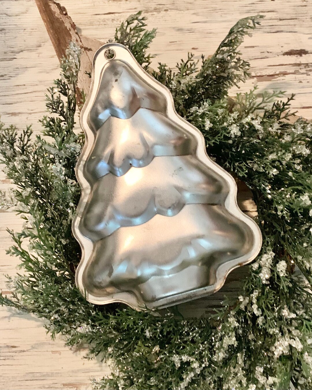 Vintage Christmas Vintage Christmas Tree 3-D Cake Pan Holiday Baking ...