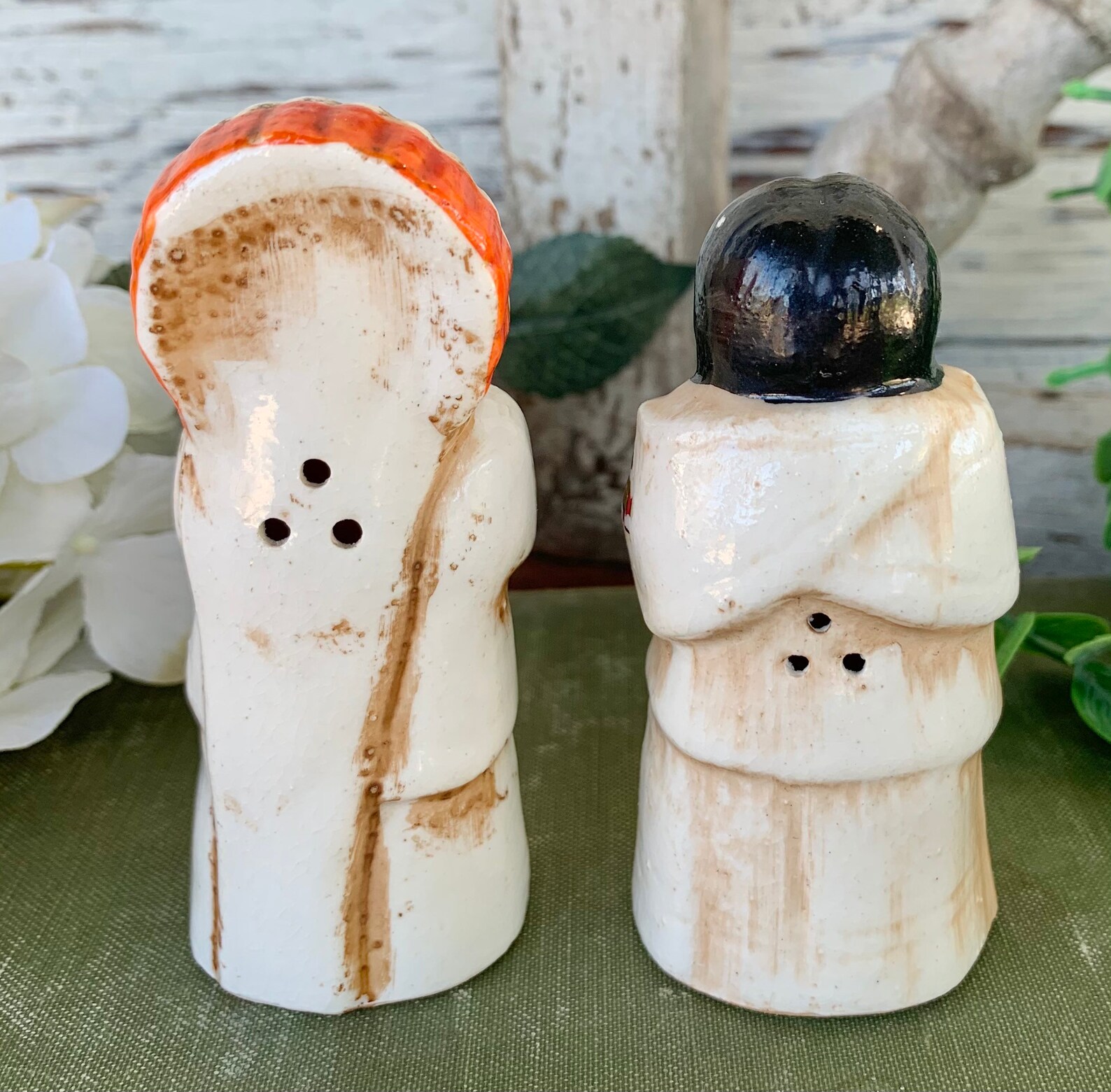 Vintage Wisconsin Dells Wisconsin Native American Salt and | Etsy