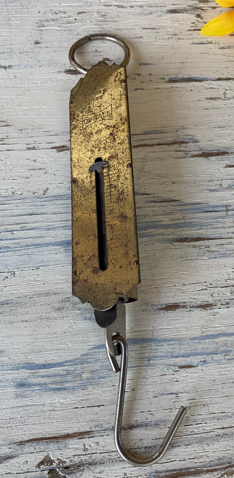 Oxwall Antique Milk Scale Upcycled Plant Hanger 50/60 Lb Scale - Etsy