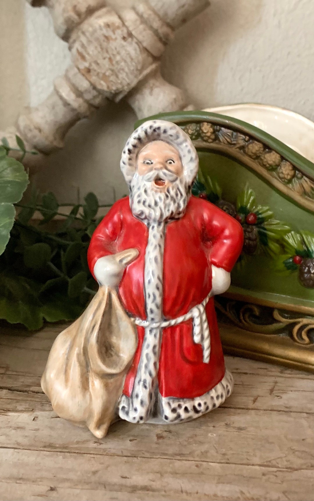 Vintage Christmas Vintage West Germany Goebel Santa 4“ Tall Vintage ...