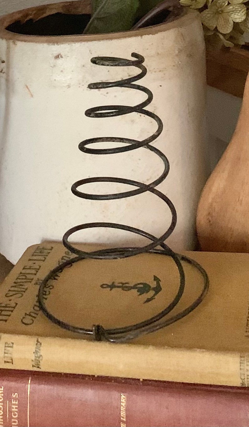 Vintage Antique Coil Chair Bed Spring DIY Project Home Decor - Etsy