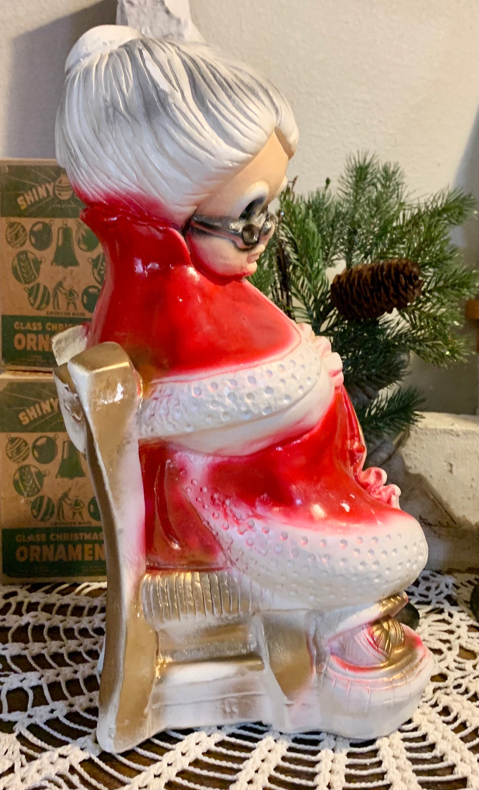 Vintage Christmas Vintage Santa & Mrs. Clause Vintage - Etsy