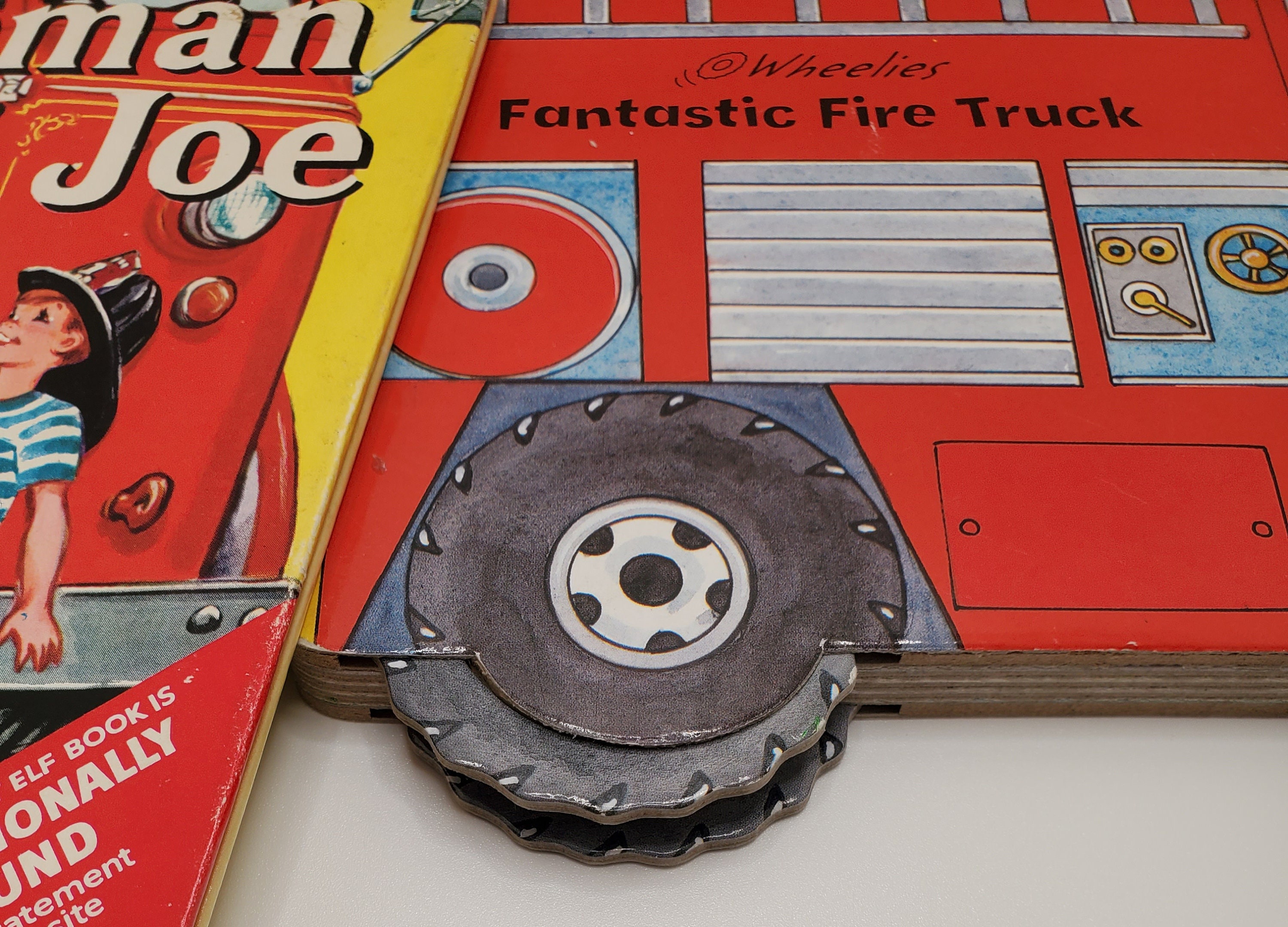 Fireman & Truck Book Set - Etsy