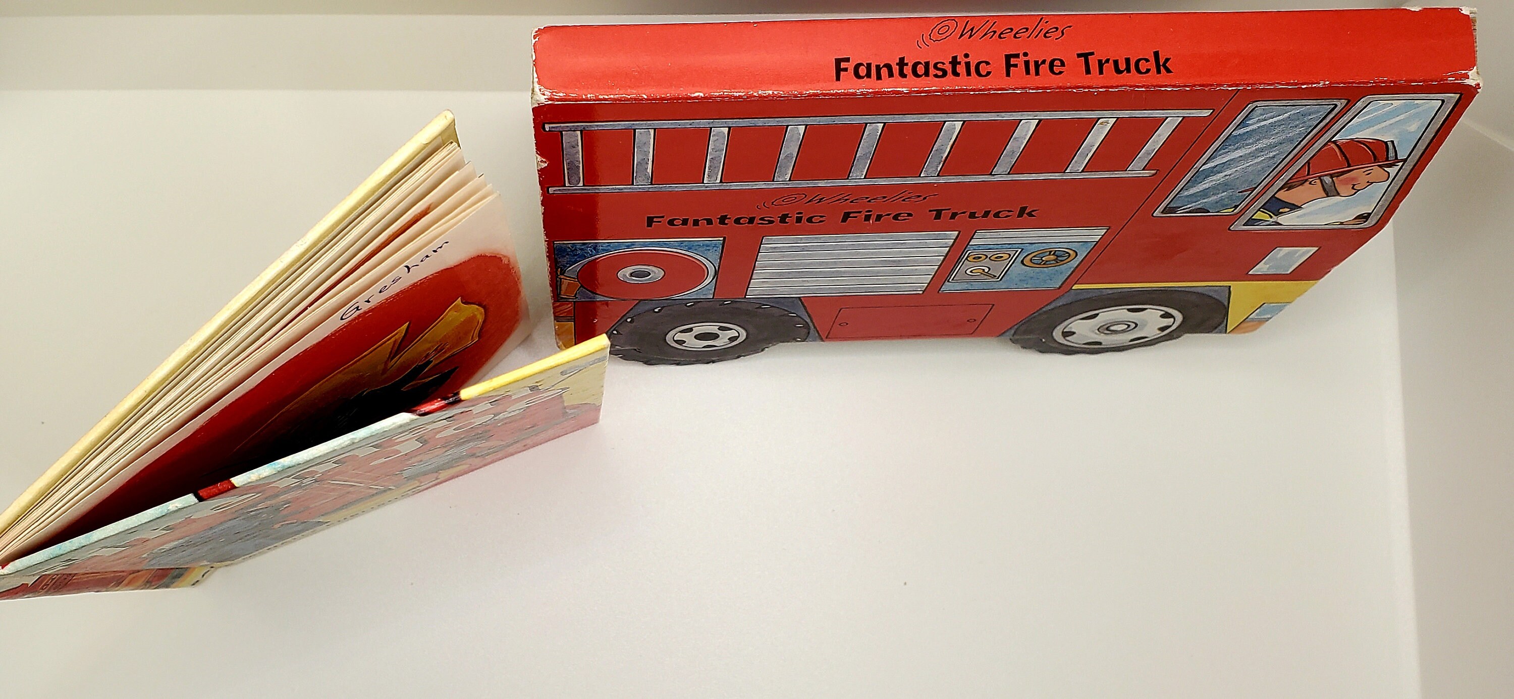 Fireman & Truck Book Set - Etsy