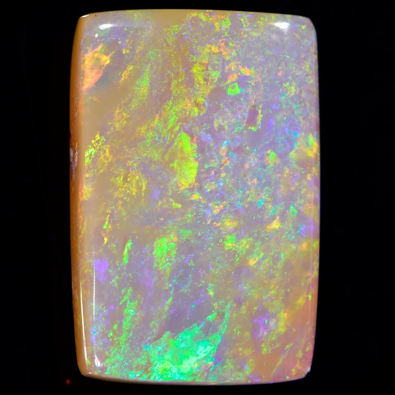 Rectangle Opal Ring - Etsy