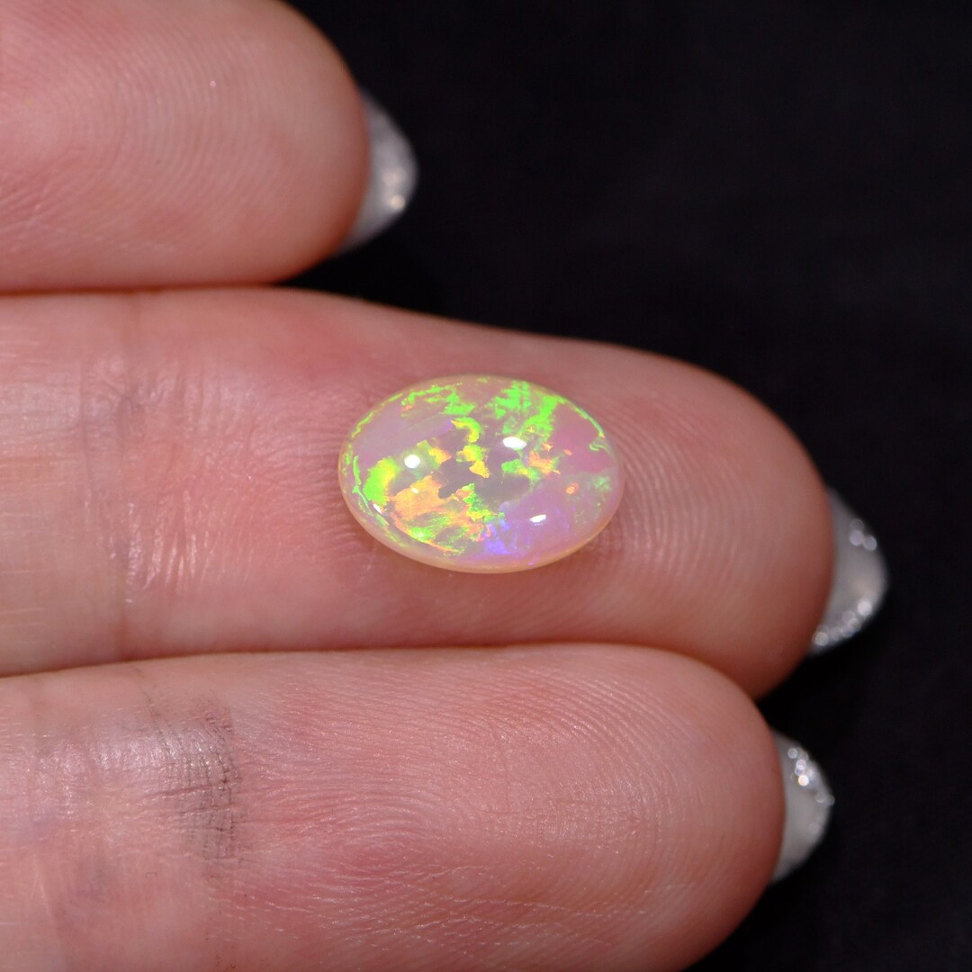 Ribbon Patten Crystal Opal 1.3ct 11 X 8mm - Etsy