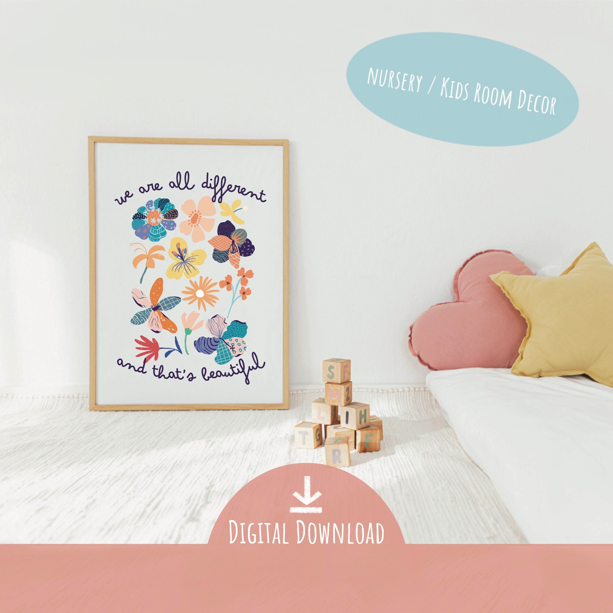 Inclusivity Quote Print Set of 6: Pride, Diversity, Community, Self ...