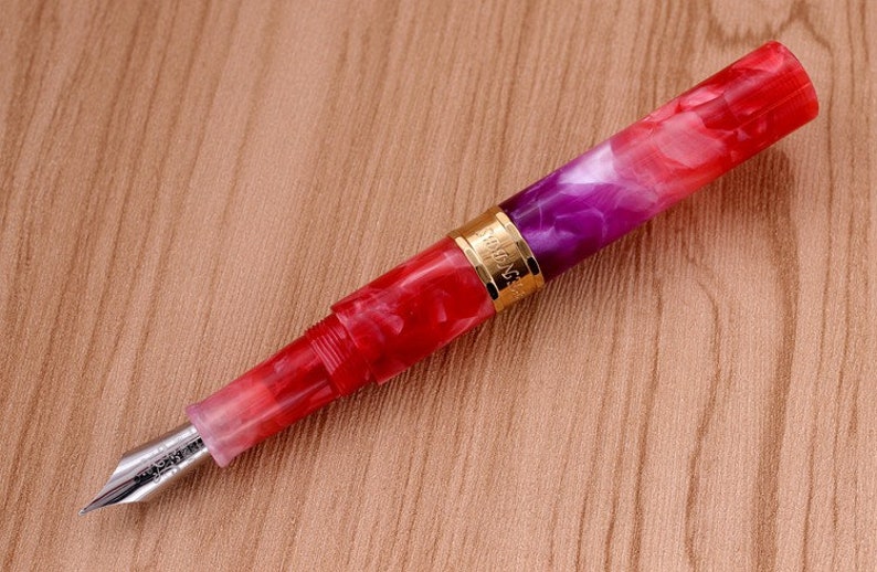 PENBBS 471 Eye-dropping Fountain Pen 29GM Berries RM Nib - Etsy