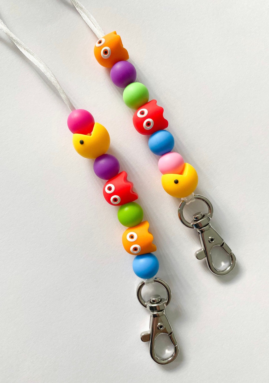Pac Man Lanyard / Character Lanyard / Teacher Lanyard - Etsy