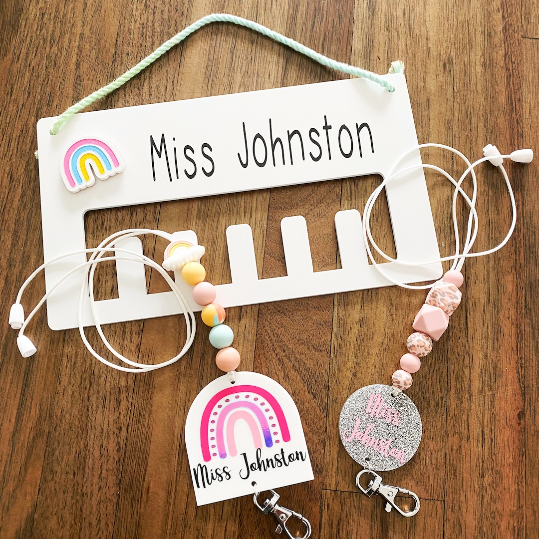 Lanyard Organiser / Lanyard Organizer / Lanyard Holder / Personalised ...