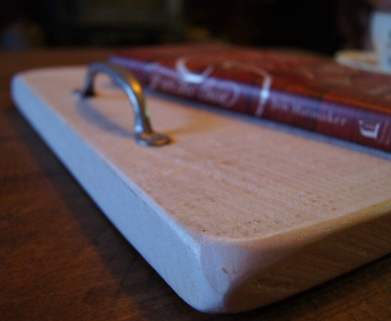 Rustic Wood Serving Tray With Handles - Etsy