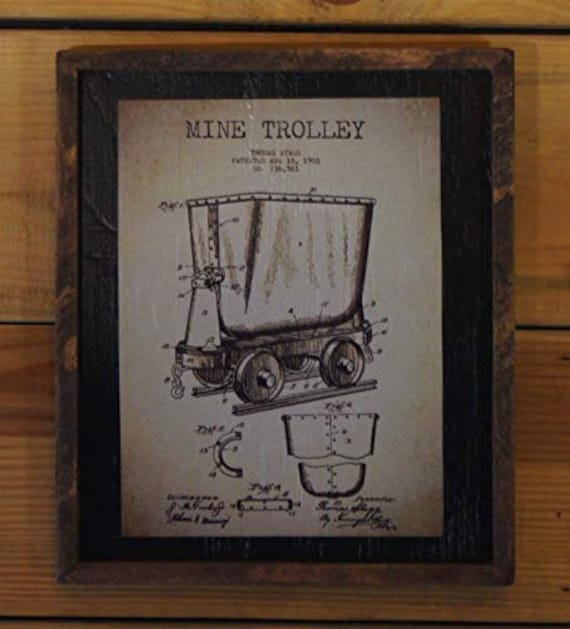 Trolley Vintage Sign