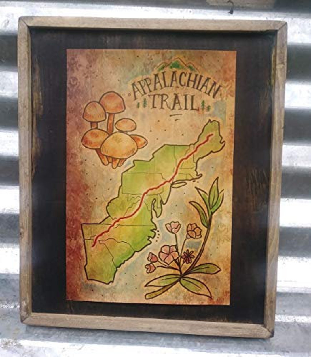 Appalachian Trail - Wooden Sign - Etsy