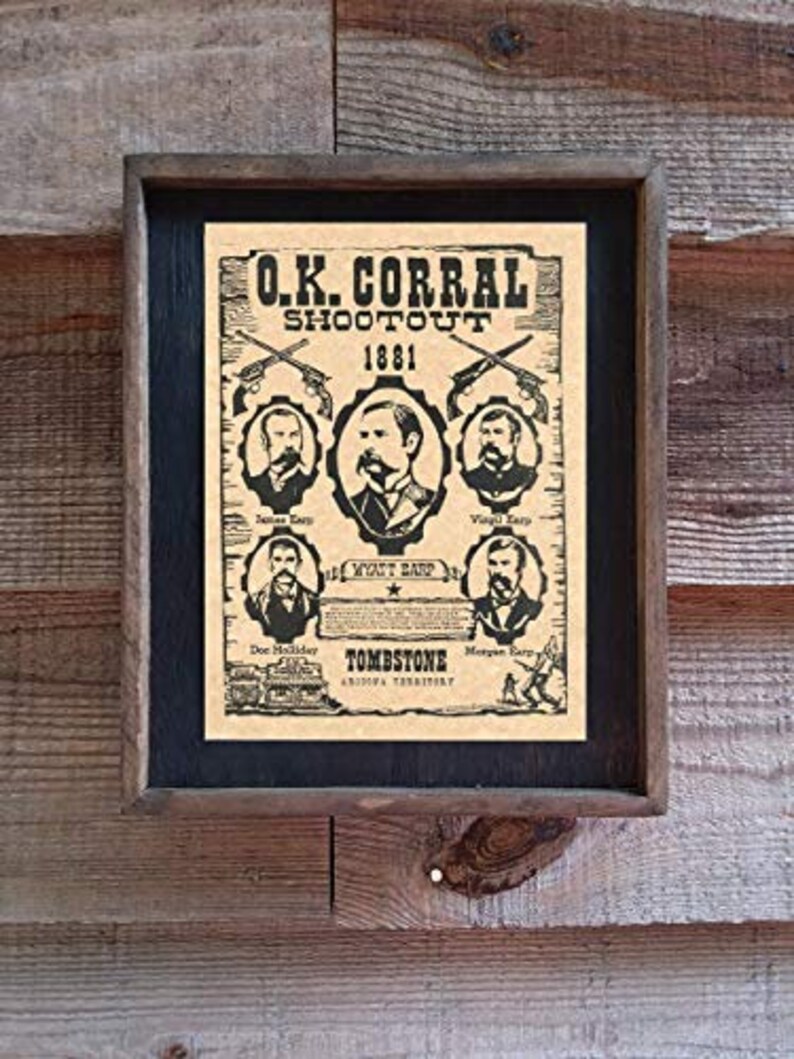 OK CORRAL Wooden Sign - Etsy