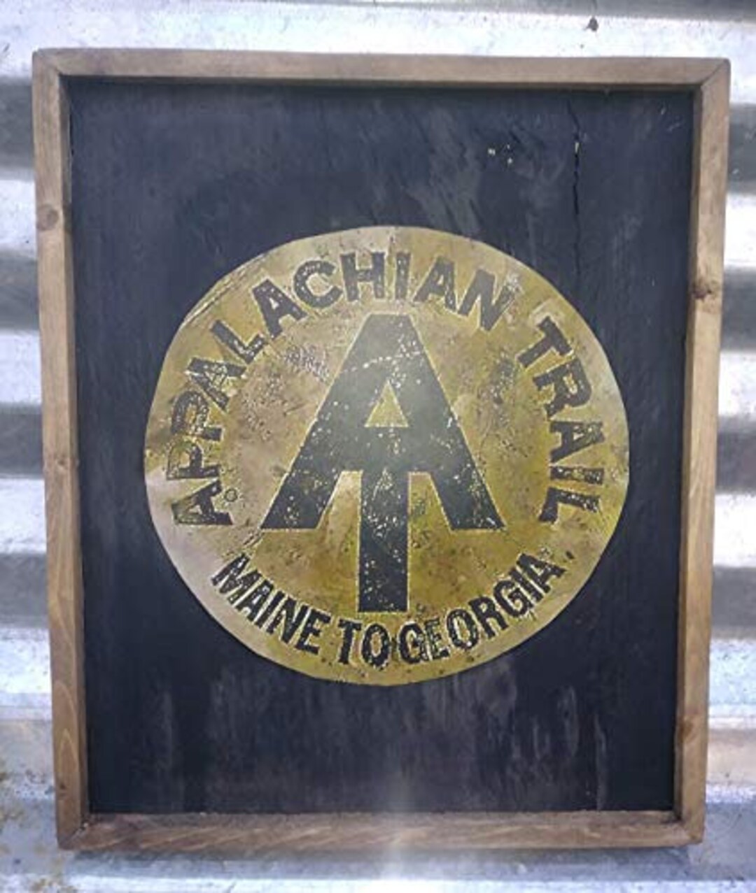 Appalachian Trail Circle - Wooden Sign - Etsy