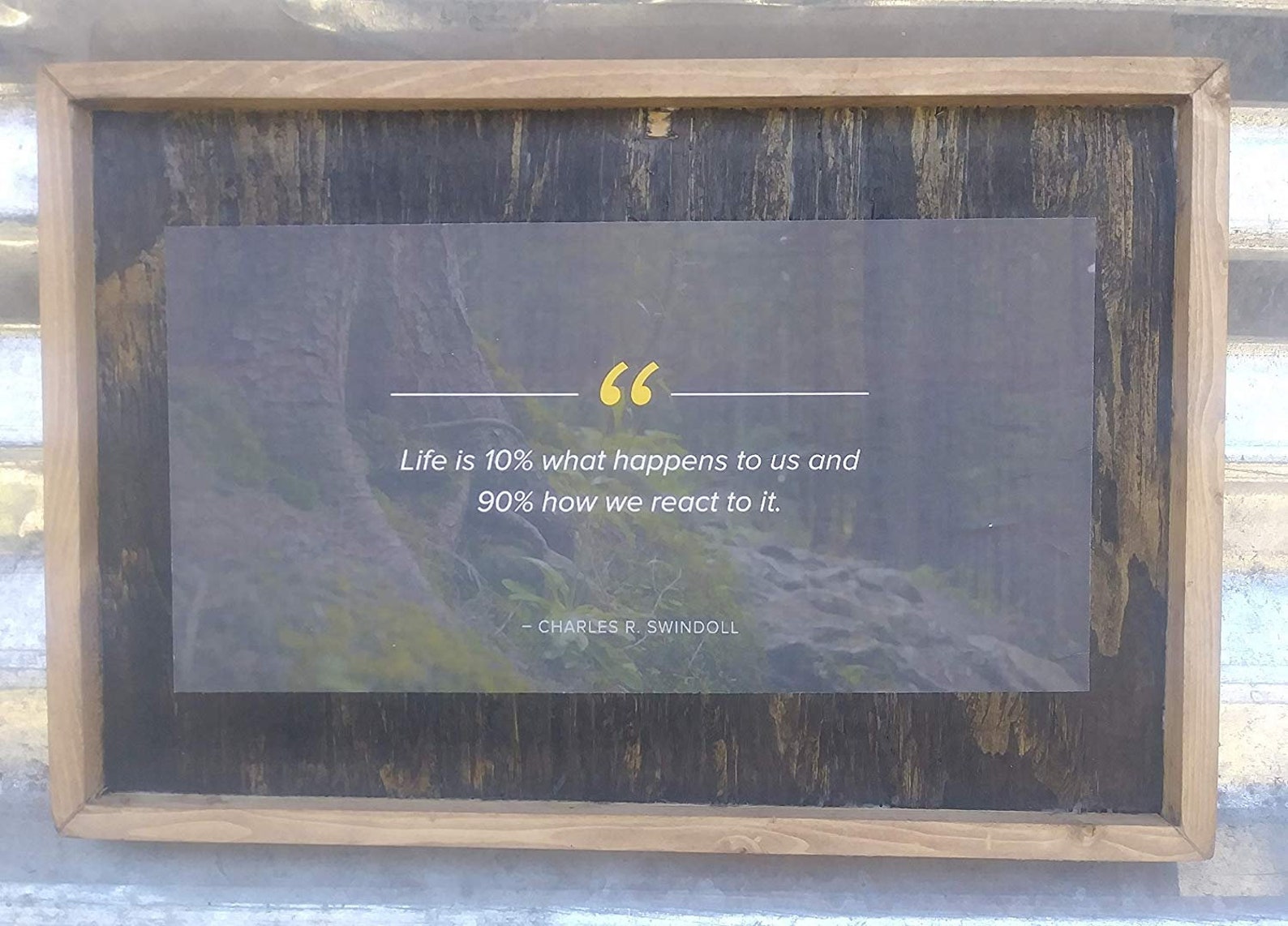 Life Quote Wooden Sign - Etsy