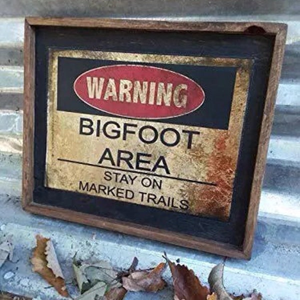 Vintage Warning Sign - Etsy