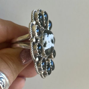 Native American CCT Signed Sterling Silver Sacred White Buffalo ...